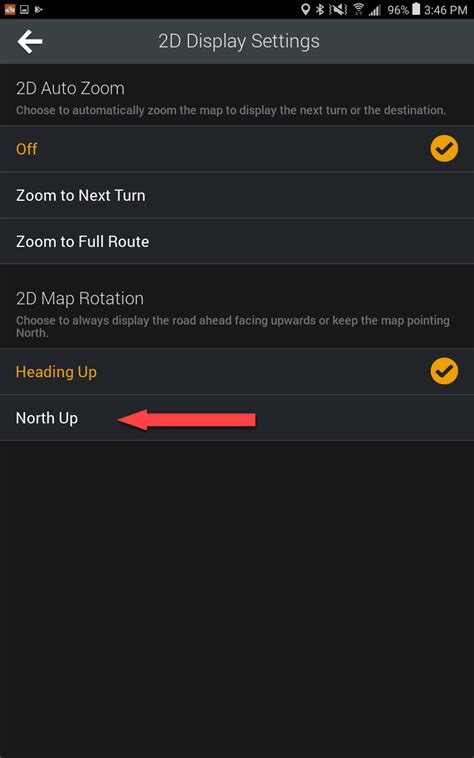 Prevent 2D Navigation Map From Rotating Blue Dot Solutions
