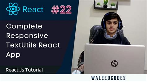 Complete Responsive Textutils React App React Js React Js Tutorial