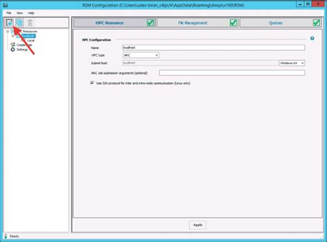 Ansys Rsm Cluster Arc Job Submission From Rescale Desktops Rescale