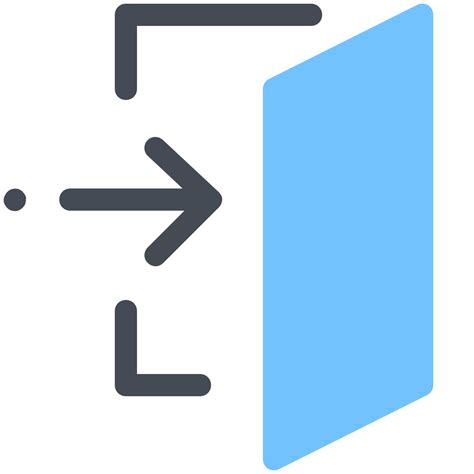 Common Door Exit Logout Out Signout Icon Download On Iconfinder