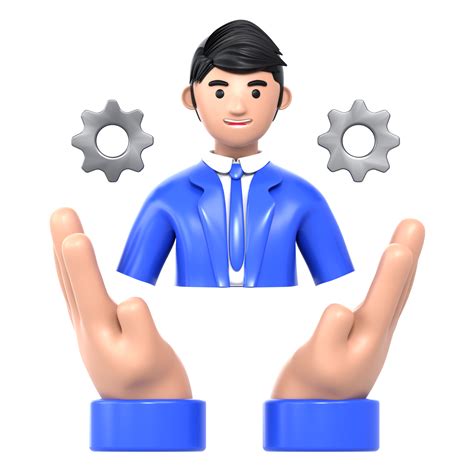 3d Illustration Business Resource Utilization 41469153 Png