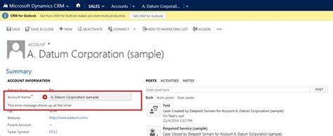 Business Rules Without Any Condition Dynamics Crm 2013