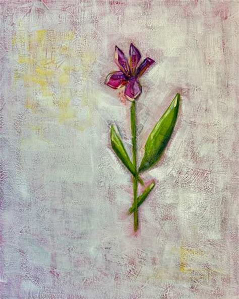 The Floating Garden Purple Peruvian Lily By Jodi Gaines Artwork Archive