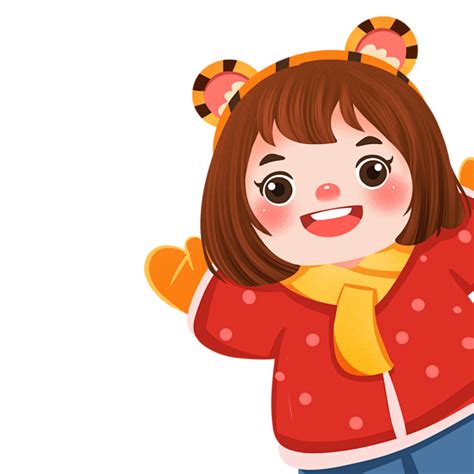 摄图网 402023951 打招呼的女孩（企业商用）