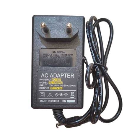 Jual Adaptor Adapter Listrik Anyvision 12V 3A 5 5 X 2 5mm Shopee Indonesia