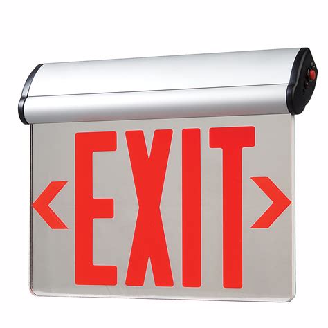 Swivel Edge Lit Exit Sign ELITE Big Beam