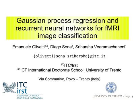 PDF Gaussian Process Regression And Recurrent Neural Networks Gaussian Process