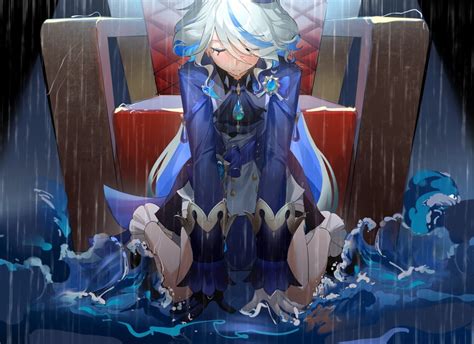 Furina Genshin Impact Drawn By Mutea Danbooru