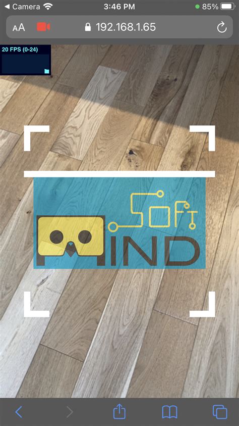 Custom UI Mind Ar Js