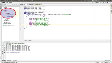Set Log4j In Intellij Idea 2019 And Configuration Of Log4jxml Ahmed