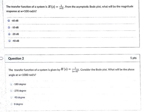 Solved The Transfer Function Of A System Is H S S Chegg