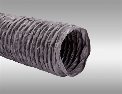 Flexible Duct Hose Gray 200mm Grey Pvc Ductaflex Ducting Hose