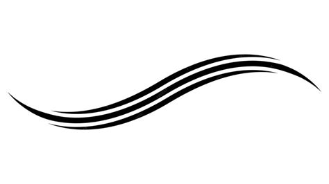 Premium Vector Curve Line Strip Swirl Wave Shape Design Curve Line Energy