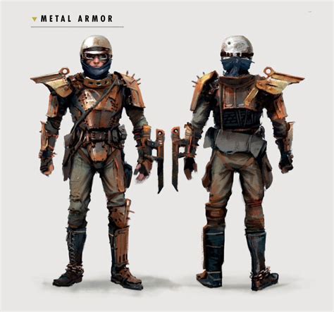 Image Art Of Fo4 Metal Armor  Fallout Wiki Fandom Powered By Wikia