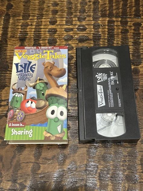 Big Idea Veggietales Lyle The Kindly Viking 2001 Vhs A Lesson In