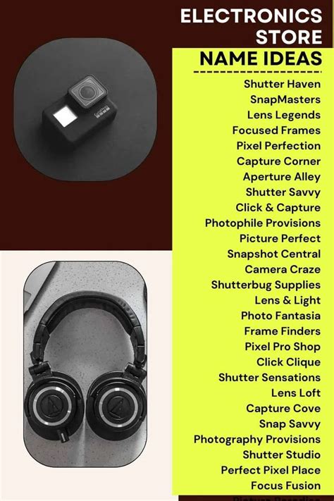 450 Creative Electronics Store Name Ideas