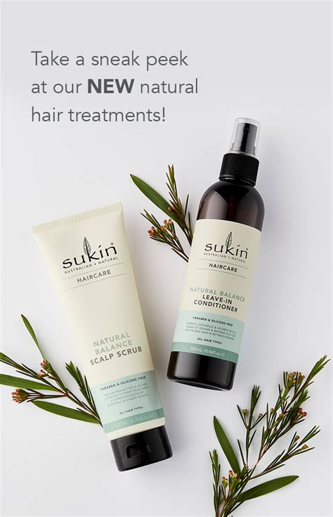 Natural Hair Treatments Tagged Sukinbodyhairsale Sukin Naturals