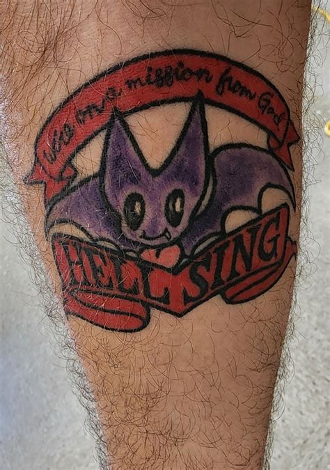 My Hellsing Sr 71 Bat Tattoo R Hellsing