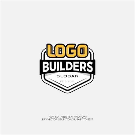Premium Vector Builders Logo Design