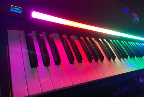 I Piano Led Visualizer Lighted Key Reactive Midivisualizer Model T76