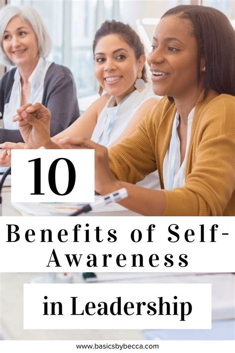 10 Benefits of Self-Awareness in Leadership — Basics by Becca | Leadership, Effective leadership ...