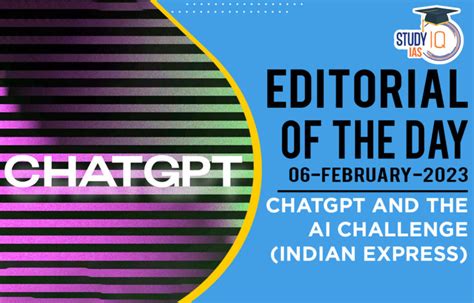 Chatgpt And The Ai Challenge