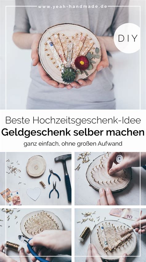 Diy Geldgeschenk Zur Hochzeit Basteln Yeah Handmade Money T Creative Wedding Ts Diy