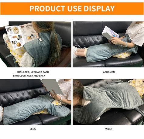 Badu Bg Безопасна преносима електрическа грейка за врат и рамо Нагревателна подложка за жени и