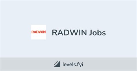 Radwin Jobs Levelsfyi