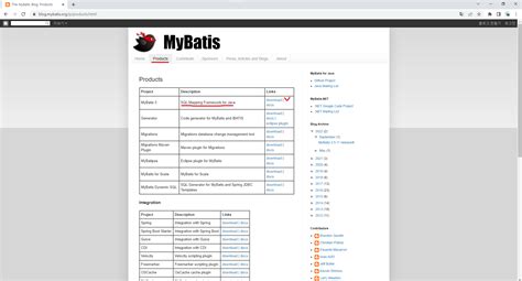 Mybatis 1 1 매퍼 다운로드 및 설정 방법