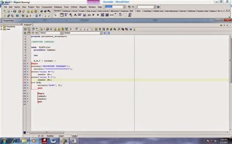 Procedure Pada Delphi