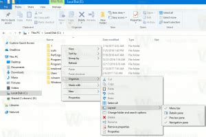 How To Disable Navigation Pane In Windows