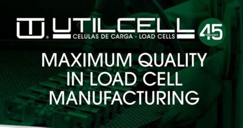 Utilcell Maximum Quality In Load Cell Manufacturing Weighing Review The Main Source For