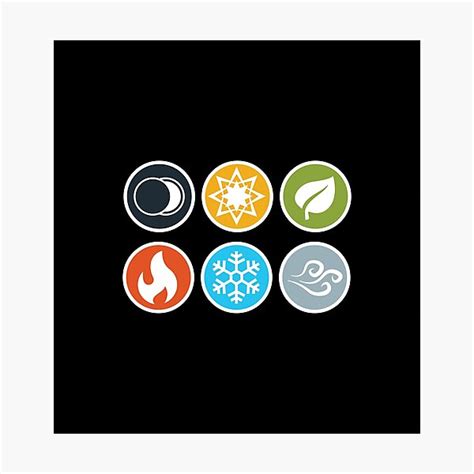 Element Symbols Hq Compact Vertical Gloomhaven Inspired