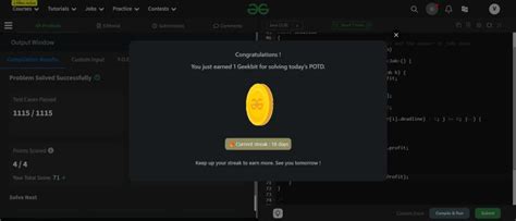 Vinodh Raj M On Linkedin Geekstreak2024