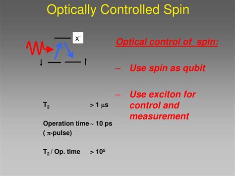 ppt optically driven quantum dot based quantum computation powerpoint