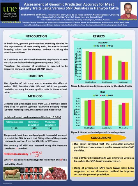 Pdf Assessment Of Genomic Prediction Accuracy For Meat Quality Traits Using Various Snp
