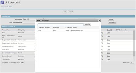 Using Gumu™ Link Existing Salesforce Accounts With Sage 300 Erp Customers Tips