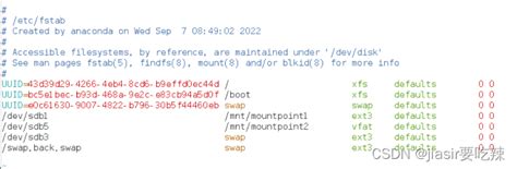 第六章实验报告——linux磁盘管理及文件系统 linux磁盘管理实验报告 csdn博客