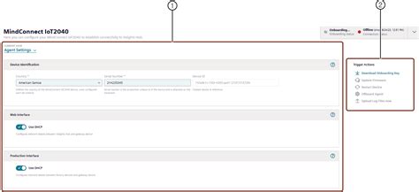 User Interface Of Insights Hub Mindconnect Iot2040 Plugin Developer