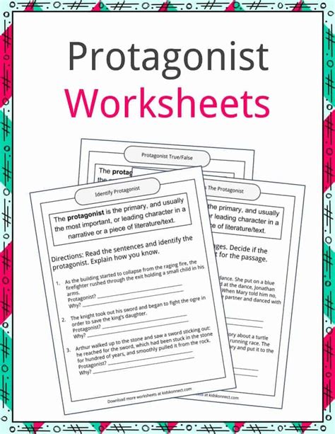 Protagonist Facts And Worksheets Definition Examples
