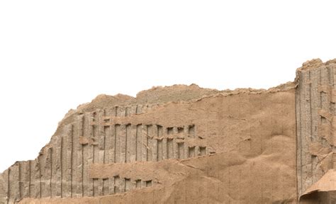 흰색 배경에 격리된 찢어진 가장자리가 있는 오래된 질감의 판지 시트 공간을 복사합니다 0명에 대한 스톡 사진 및 기타 이미지 0명 가장자리 갈색 Istock