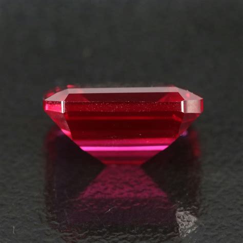 Loose 7 46 Ct Lab Grown Ruby Ebth