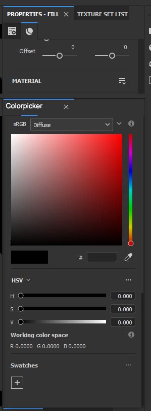 eyedropper doesnt work without colorpicker menu op adobe product