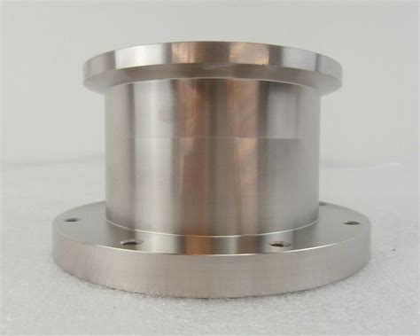 Fuji Seiki Qf100 Adapter Nipple Fitting Turbomolecular Pump Turbo Is01
