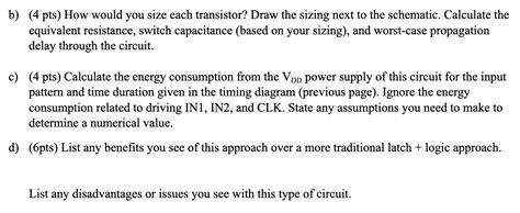 Solved A 6 Pts How Does The Following Circuit Operate In
