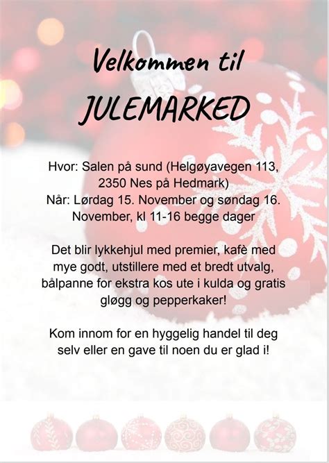 Julemarked