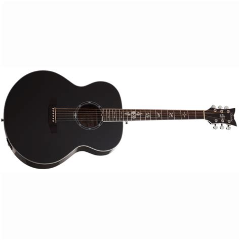 Schecter Syn J Synyster Gates Signature Acoustic Guitar Gloss Black