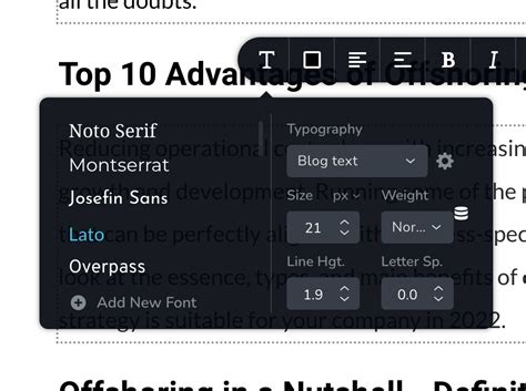 Fonts Don T Apply On The Page Brizy Help Center