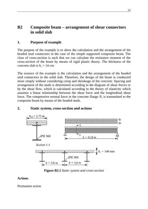 PDF B2 Composite Beam Arrangement Of Shear Connectors In Solid Insaat Eskisehir Edu Tr